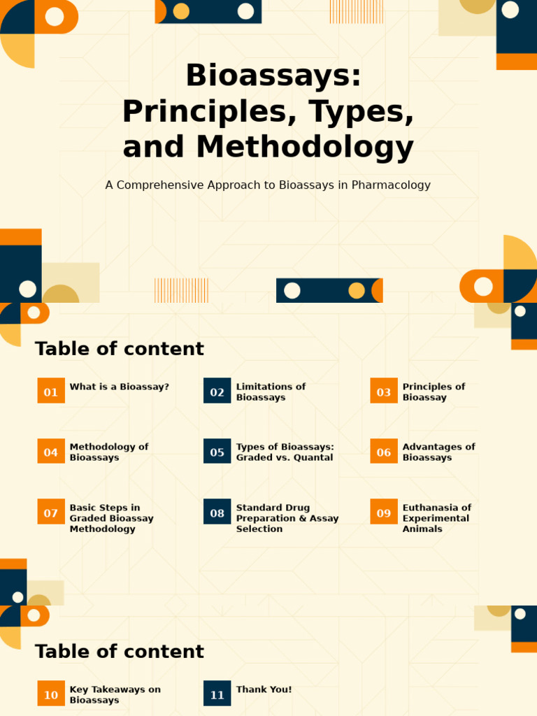 Understanding Bioassays in Pharmacology | PDF | Assay | Pharmacology