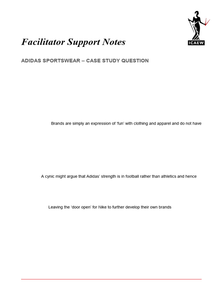 2nd and 3rd Yrs Adidas Guidance Notes | PDF | Brand | Adidas