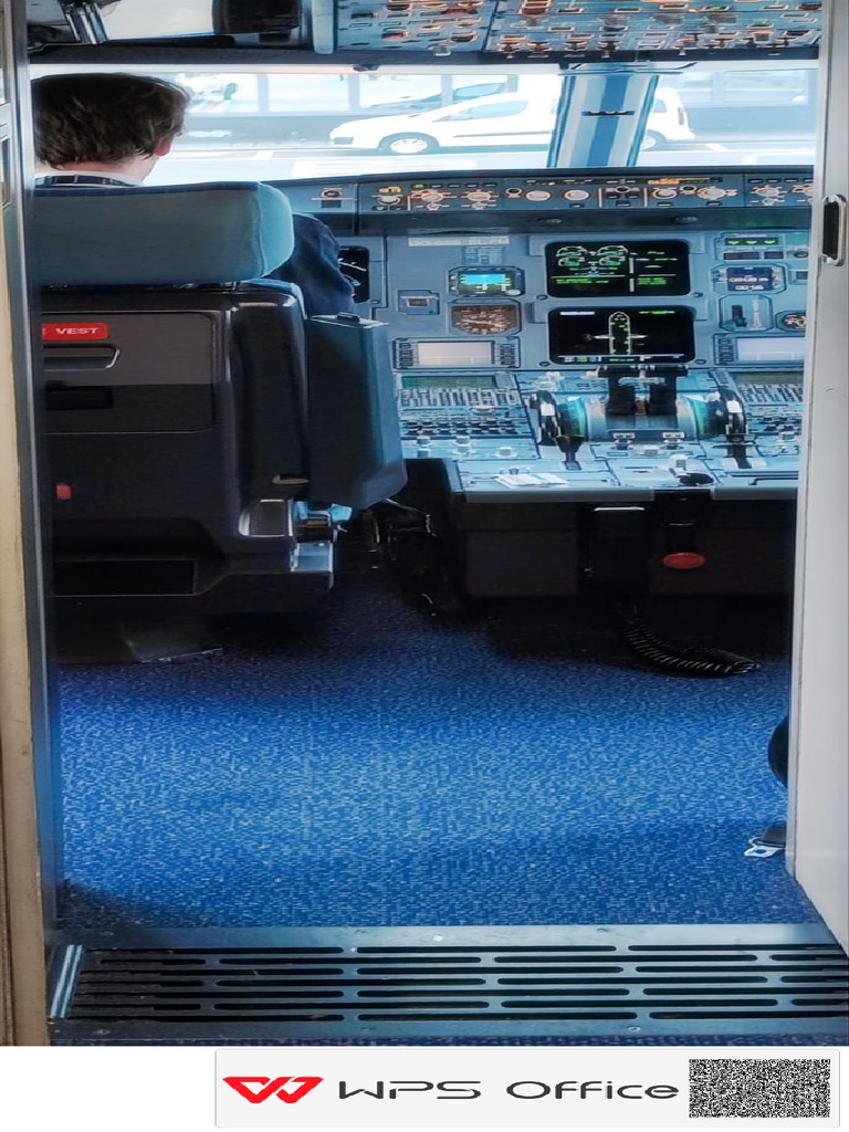Cockpit of A320 Viewed From Galley | PDF