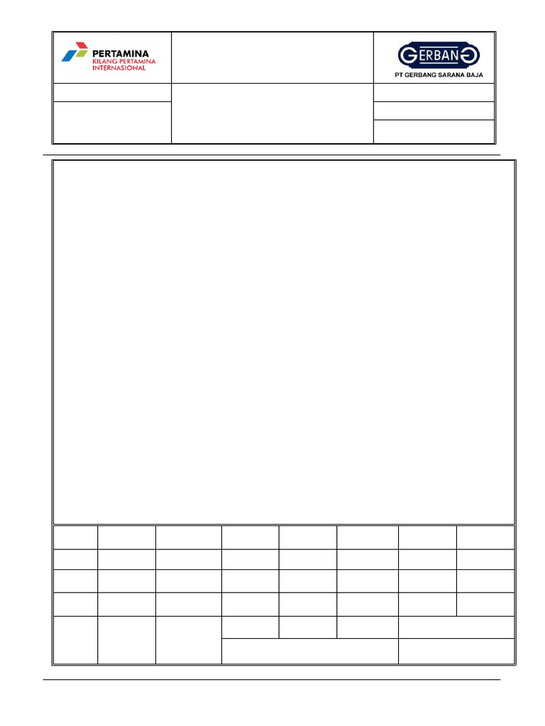 GSB-MEC-PR-002-A4-A (Prosedur Dismantling Tank) | PDF