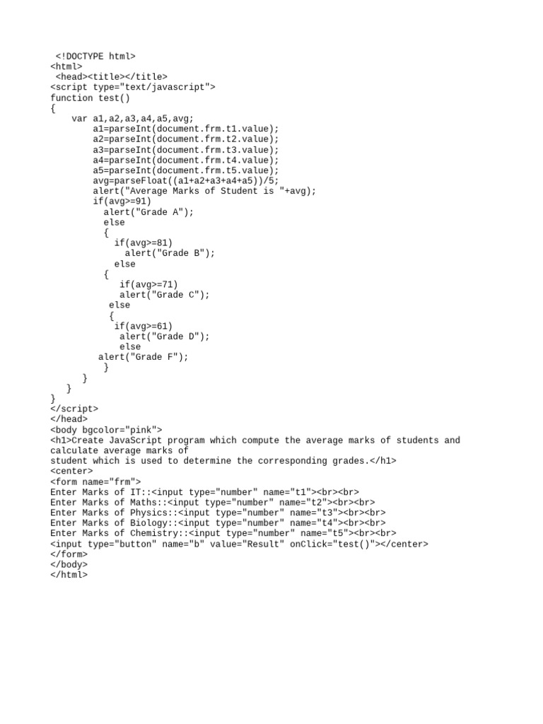 Result Js | PDF | Teaching Methods & Materials | Computers