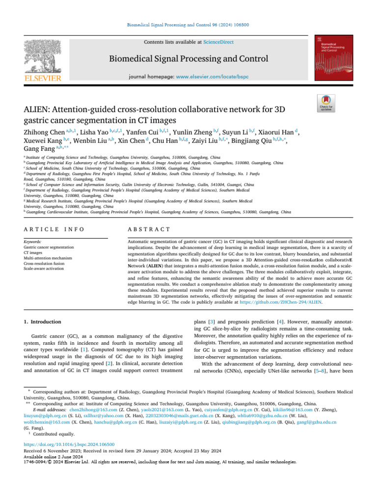 Alien | PDF | Image Segmentation | Attention