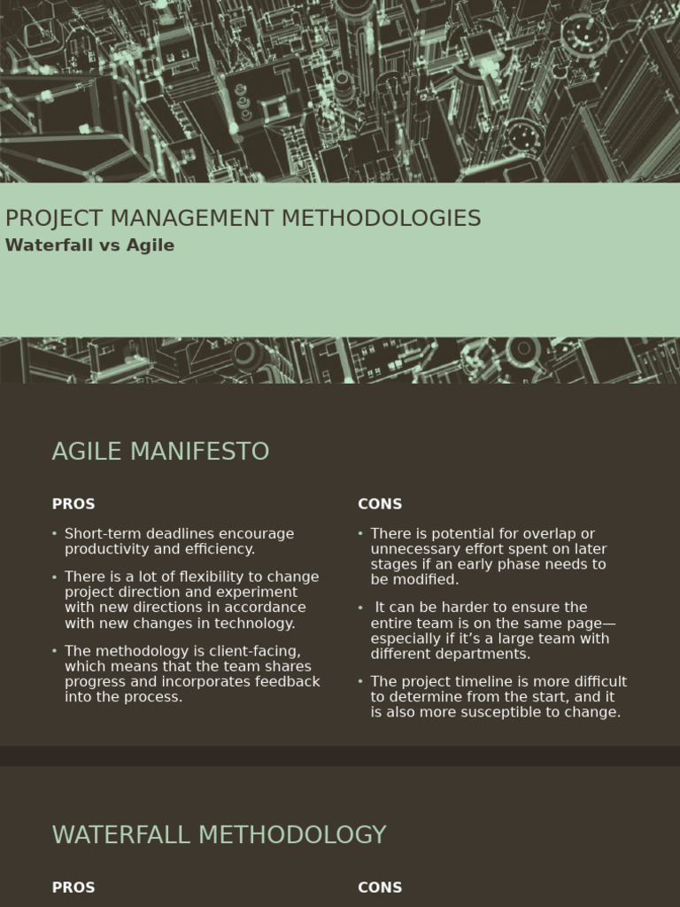 Project Management Methodologies | PDF | Technology & Engineering