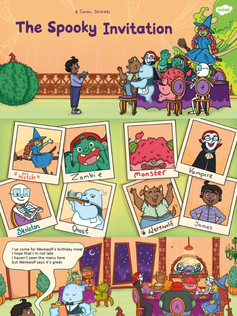 Werewolf's Spooky Birthday Feast | PDF | Cooking | Foods