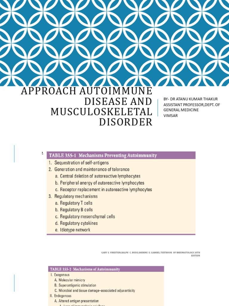 Autoimmune Disease & Musculoskeletal Disorders | PDF | Rheumatology | Pain