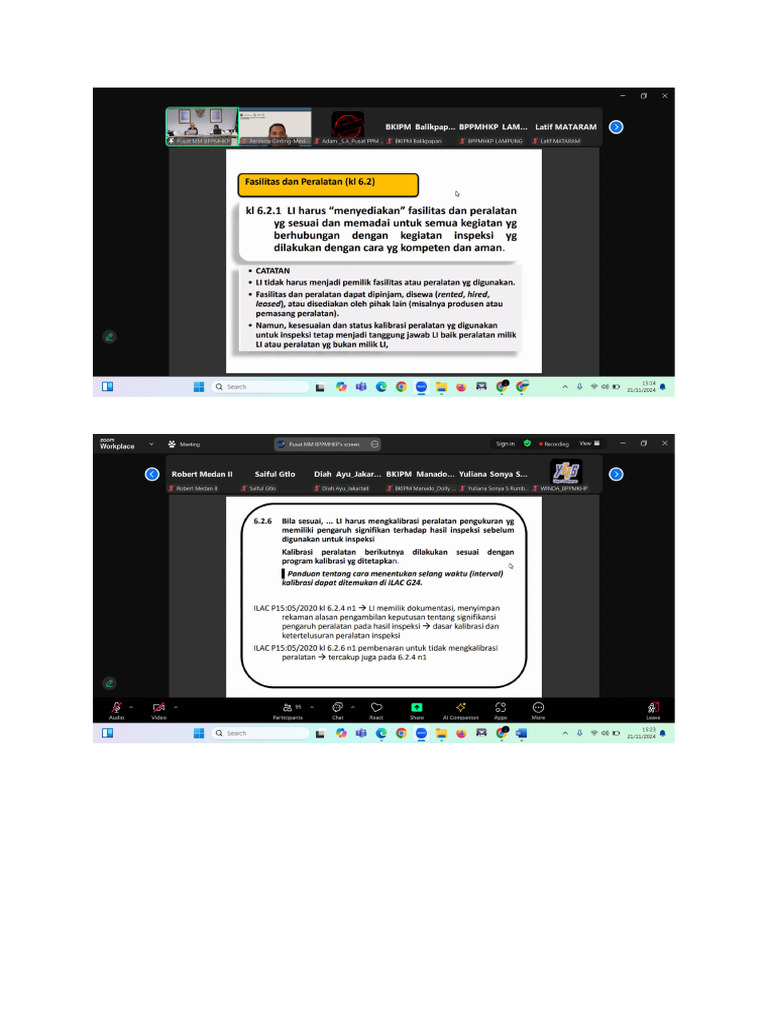Foto Pelatihan Iso 17020 | PDF