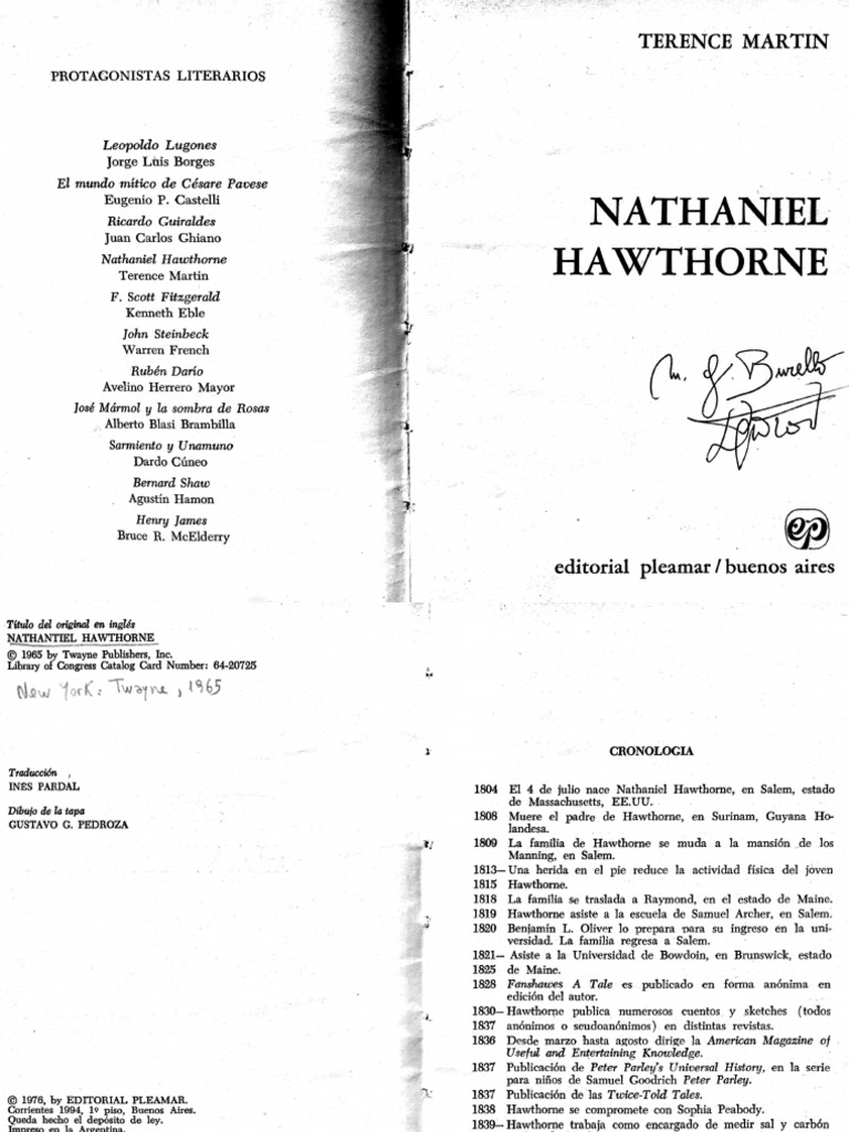 MARTIN - Nathaniel Hawthorne | PDF