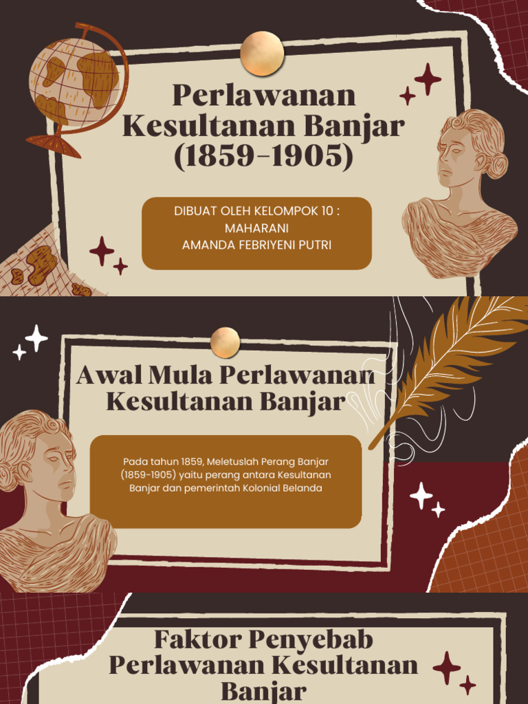 Penyebab Perang Banjar 1859-1905 | PDF