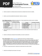 4.10 Consequences of Centrifugal and Centripetal Forces | PDF ...