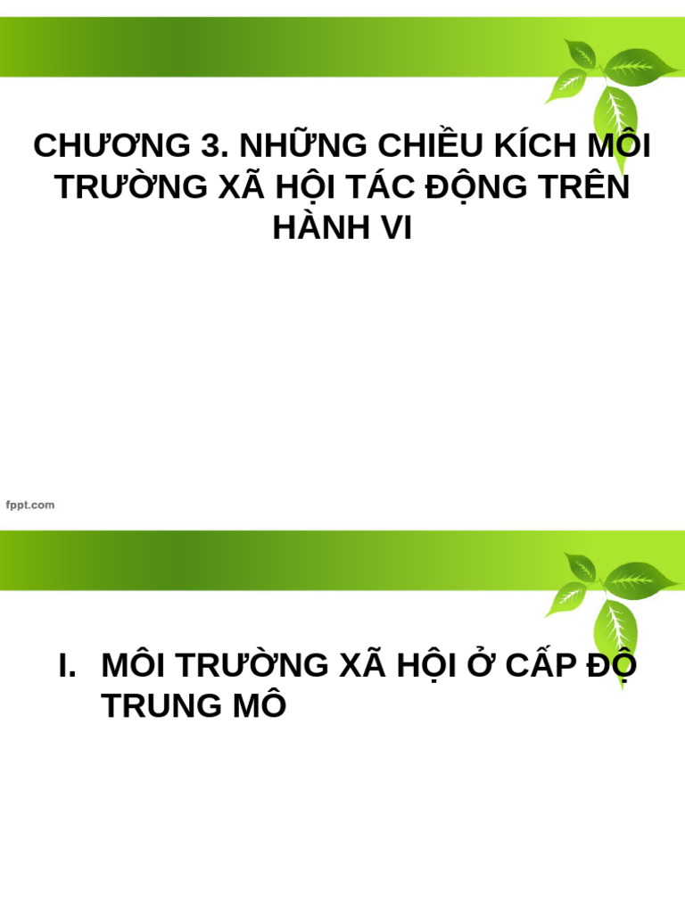 Bai 3 - Chieu Kich Moi Truong XH | PDF