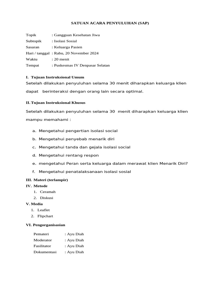 Sap Isos | PDF | Pengembangan Diri | Sains & Matematika