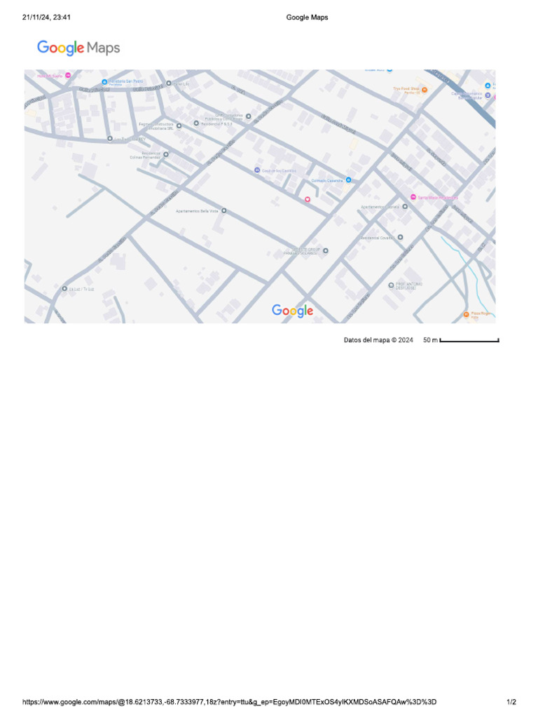Croquis Google Maps | PDF