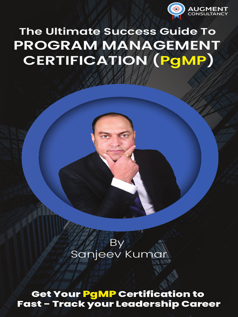 PgMP Certification Success Guide | PDF | Project Management Professional