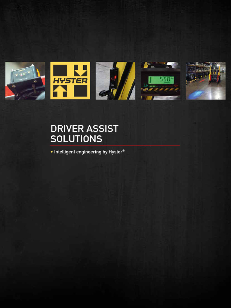 Hyster Driver Assist Leaflet en | PDF | Truck | Seat Belt