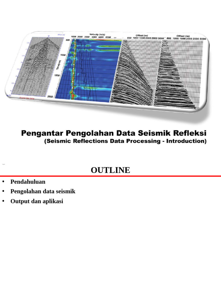 04.basic Seismic Processing | PDF