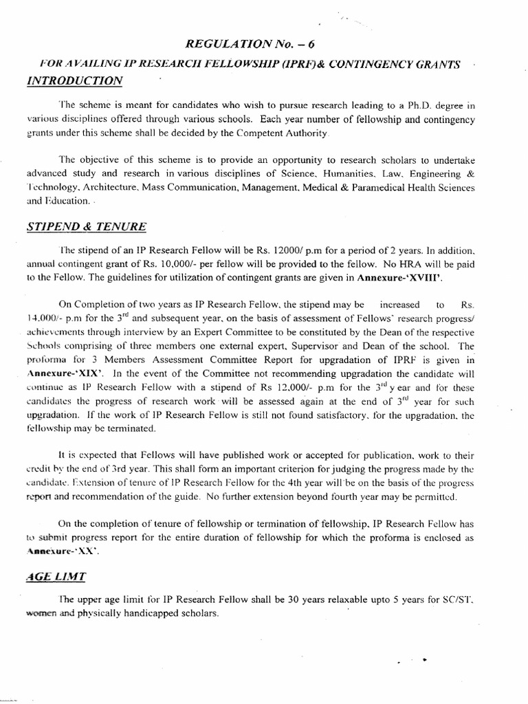 IPRF Guidelines | PDF