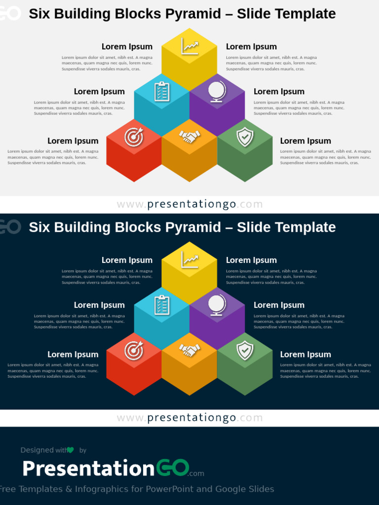 2 1910 Six Building Blocks Pyramid PGO 16 - 9 | PDF