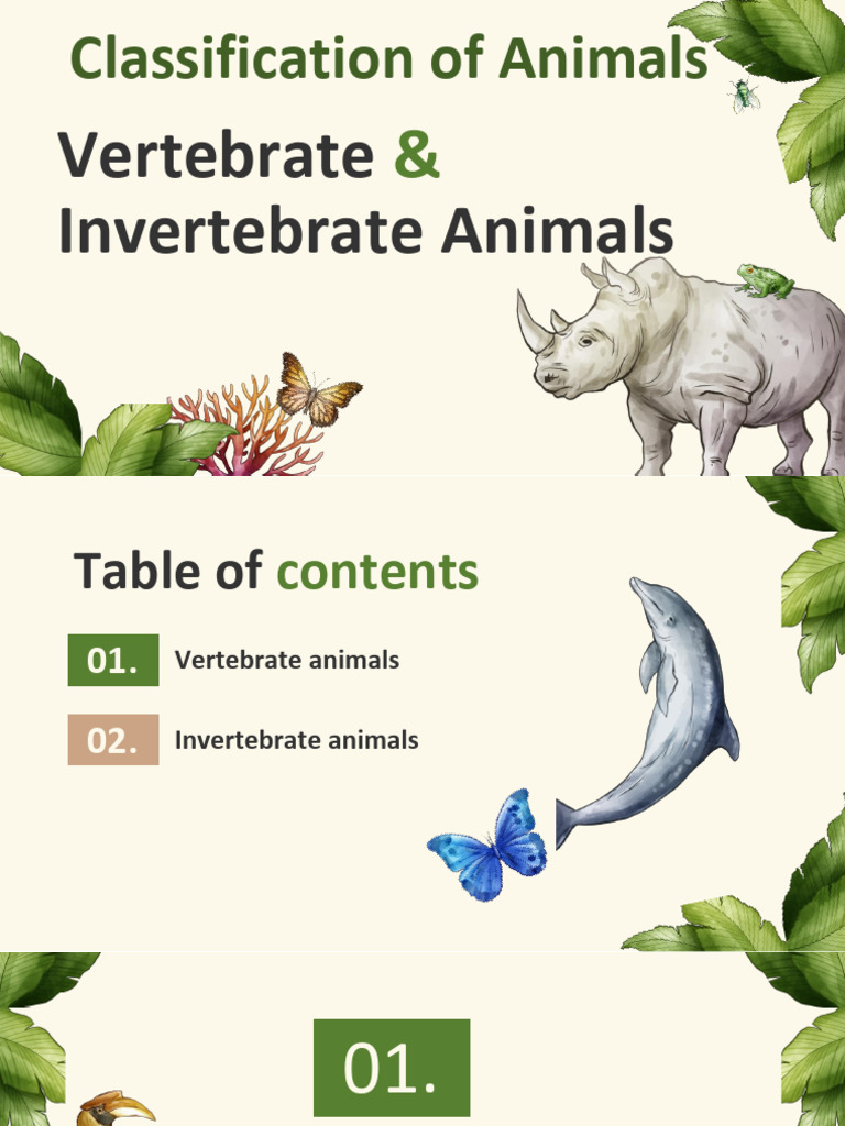 Science 3-Lesson (Classification of Animals) | PDF | Wellness