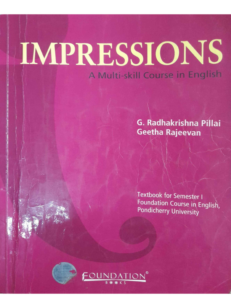 Impressions - A Multi-Skill Course in English | PDF