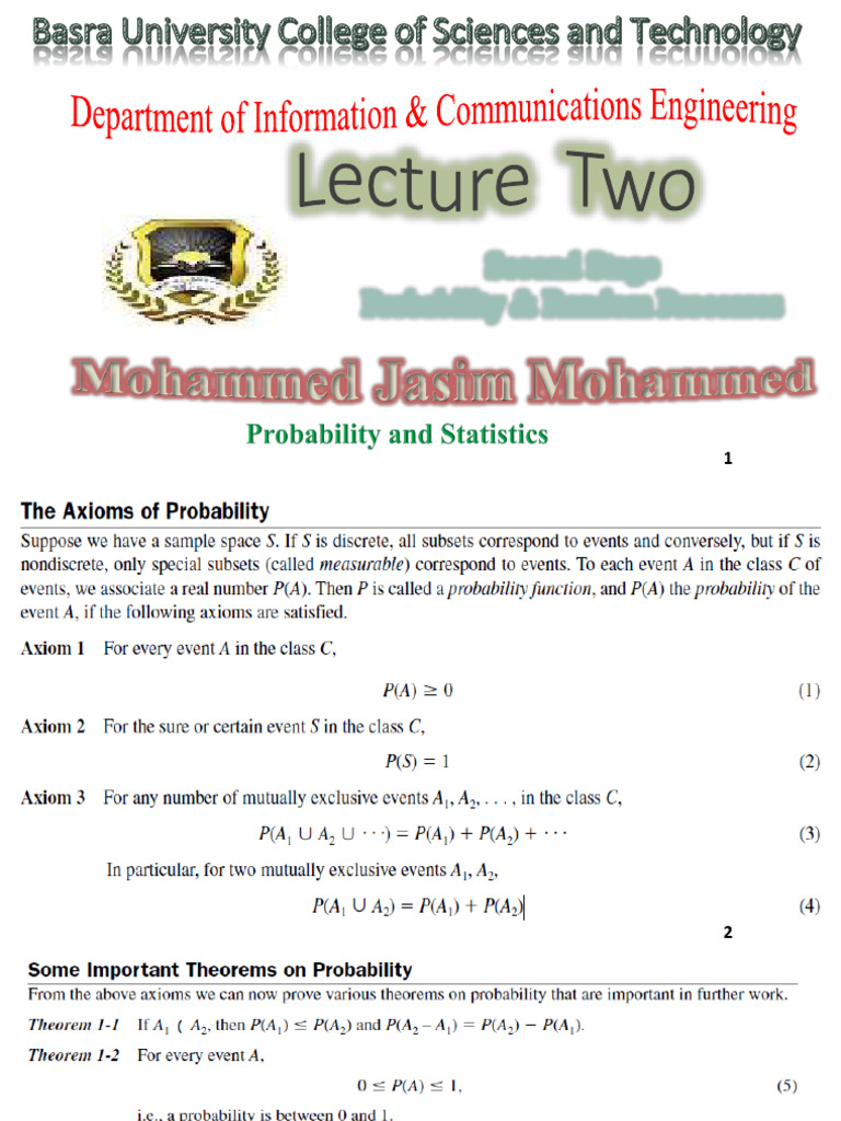Lecture Two Pdf