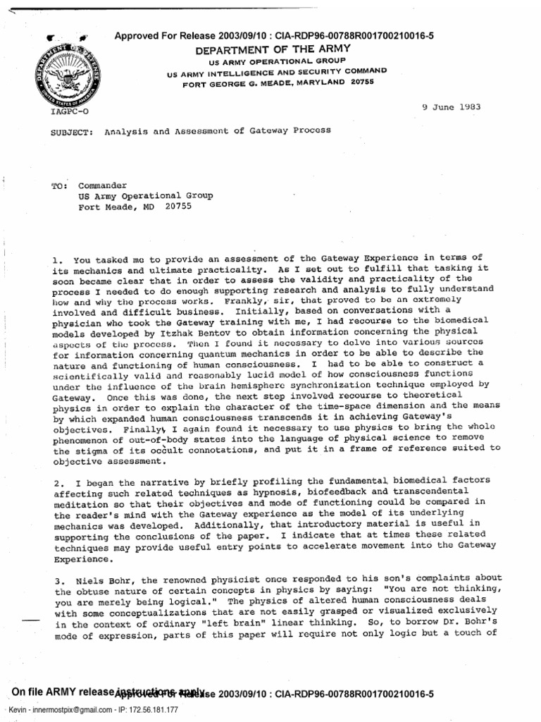 CIA-file On Vibration | PDF | Sports & Recreation | Law