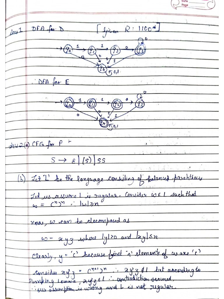 TOC Assignment | PDF