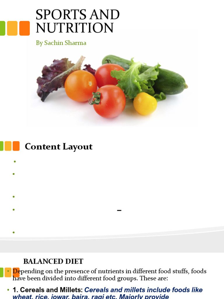 Sports and Nutrition - Class 12 Phe | PDF | Carbohydrates | Fat