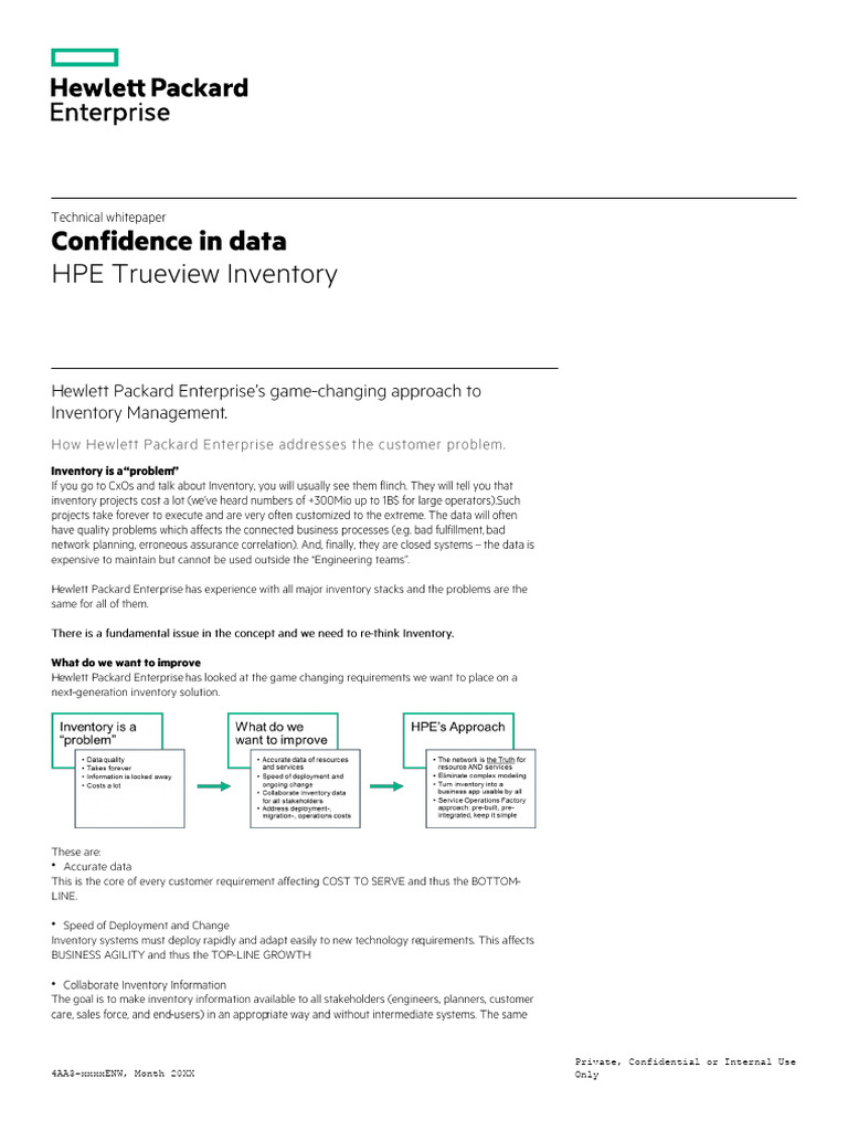 2018-03 HPE - Trueview - Whitepaper | PDF