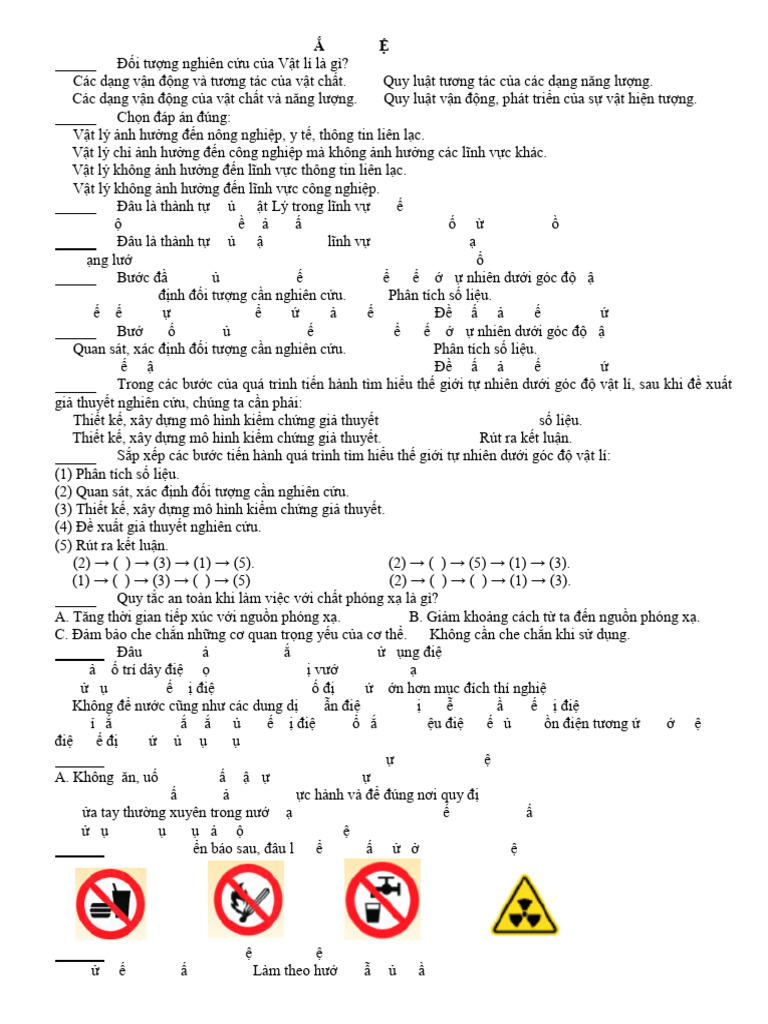 NHCH VL 10 - Ôn Thi Gki | PDF