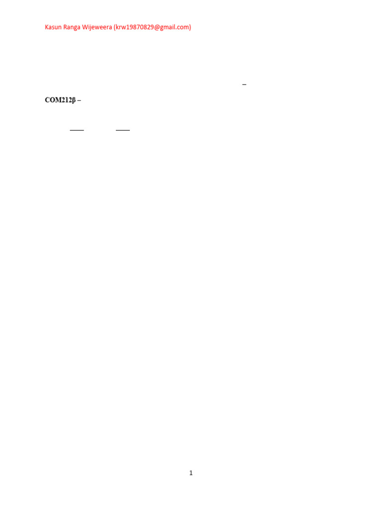 Object Oriented System Development 2016 | PDF | Use Case | Unified Modeling Language