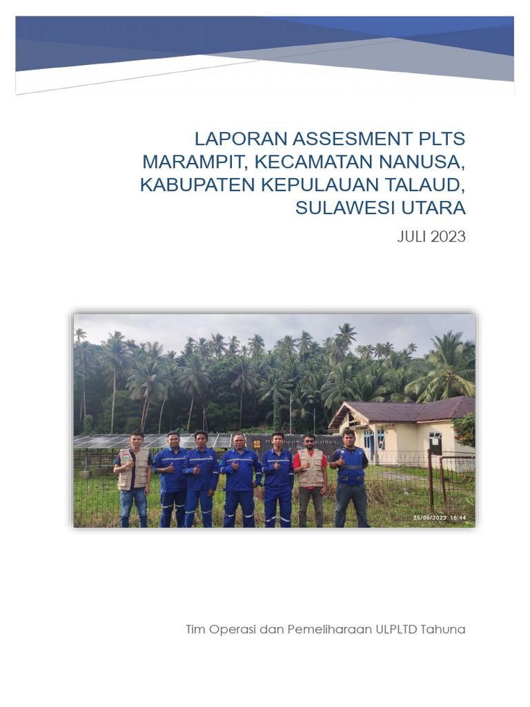 Document Expert Assesment Plts Marampit - Rev1 | PDF