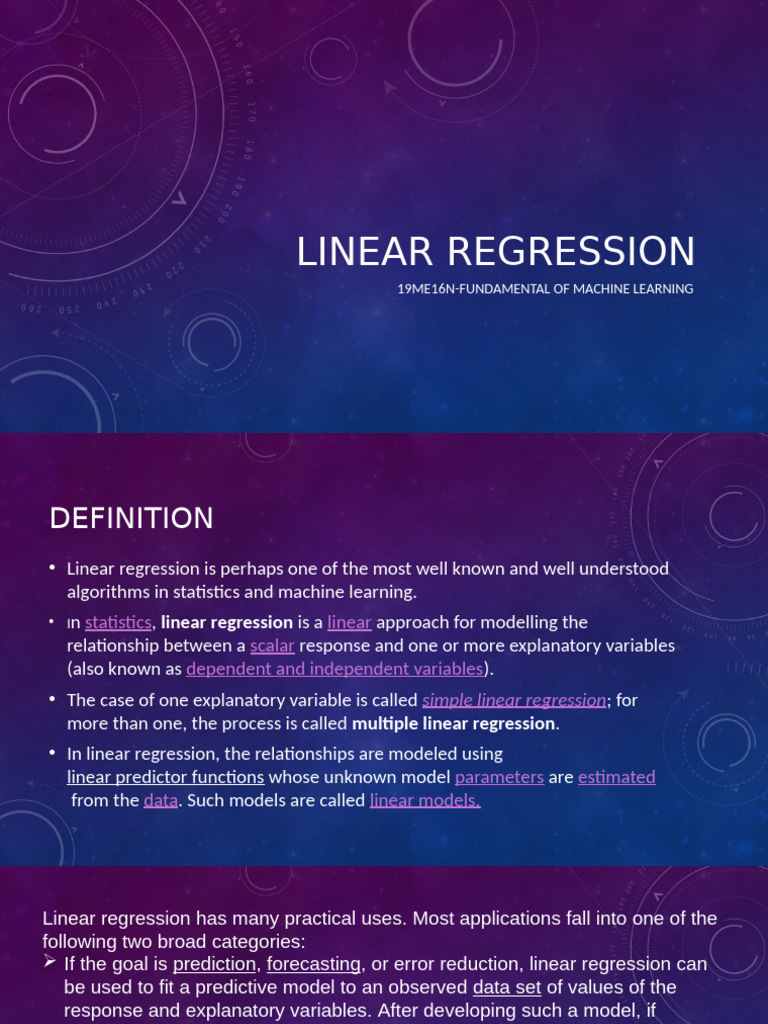 Linear Regression | PDF | Linear Regression | Errors And Residuals