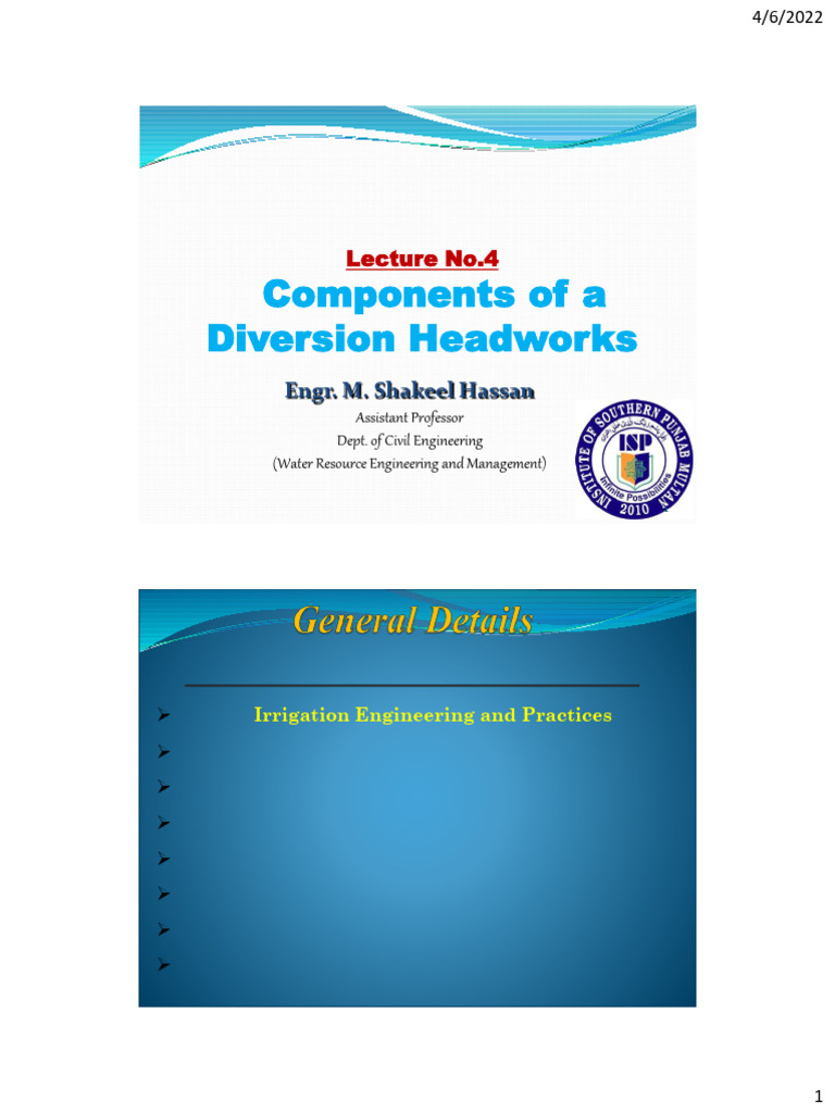 Lect-4 | PDF | Dam | Deep Foundation