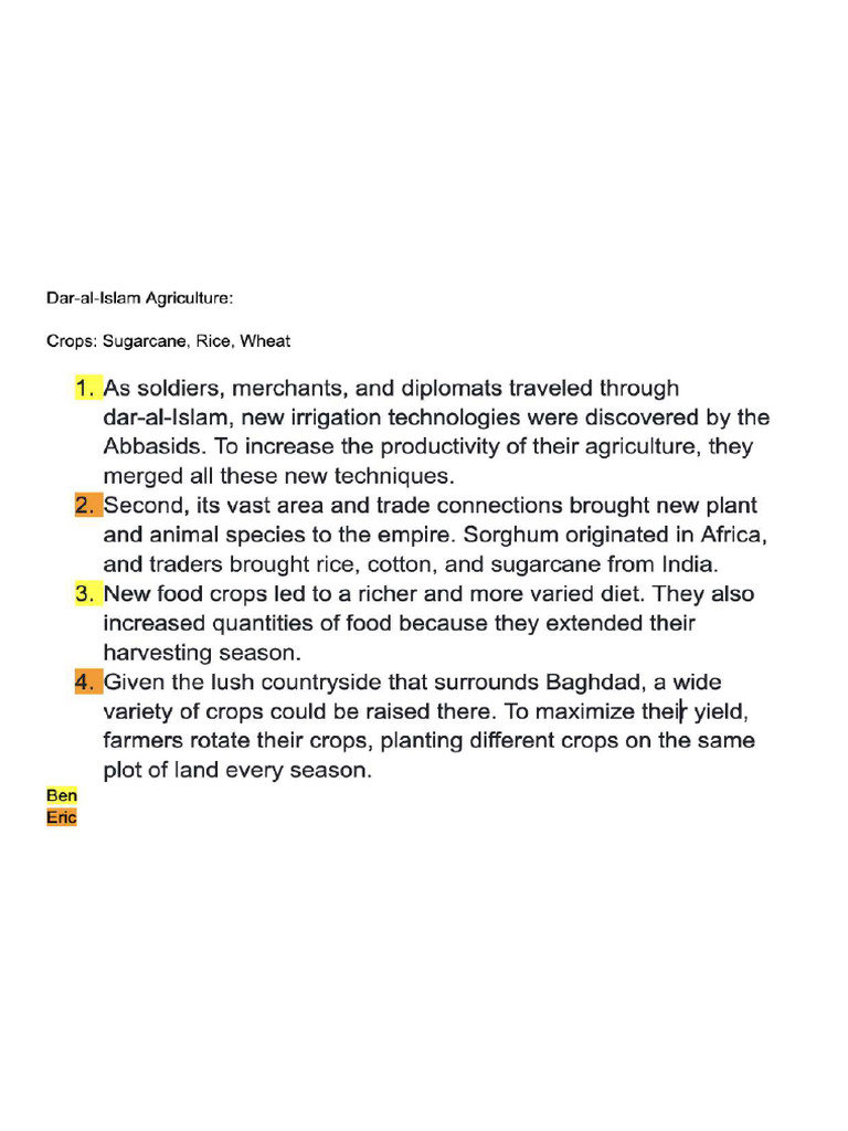 Agriculture Notes | PDF