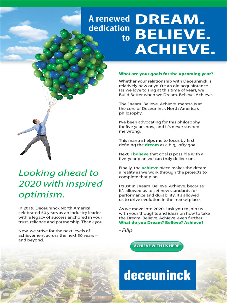 DNA Eblast Dream.-Believe.-Achieve. v4 | PDF