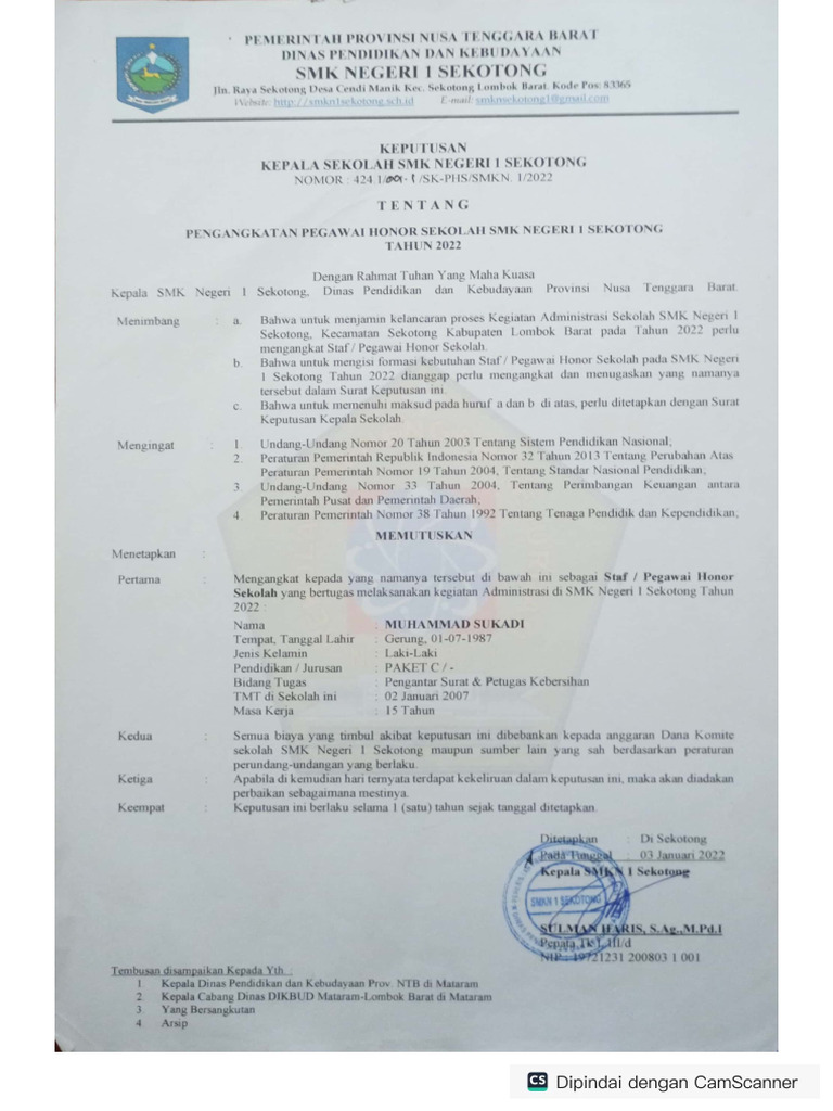 SK Sukadi 2022 | PDF