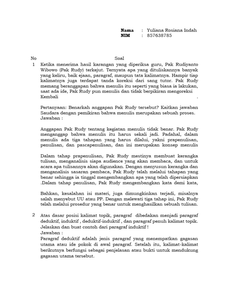 Laporan Tugas 2 | PDF | Karier & Perkembangan