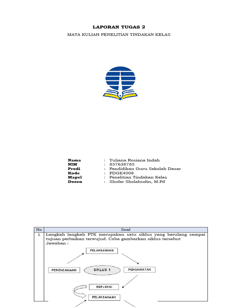 Laporan Tugas PTK | PDF
