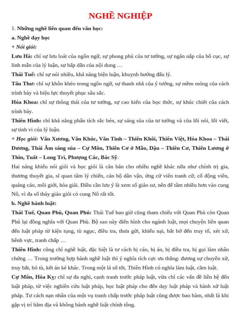 SGK 1 - NGHỀ NGHIỆP - hạn chết | PDF