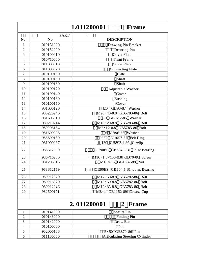 Motor Grader Parts and Diagrams | PDF | Axle | Washer (Hardware)