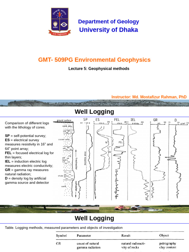 GMT-509GE MMR Lecture-5 Geophysical Methods-2 | PDF | Geophysics | Isotope