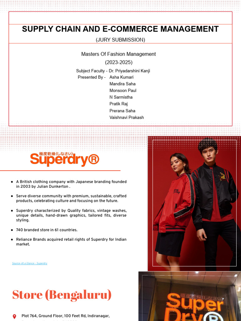 Superdry Supply Chain (Jury Submission) | PDF | Supply Chain | Business