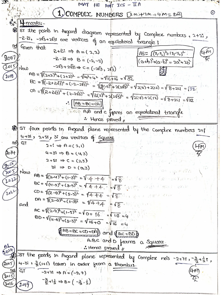 Complex Number | PDF