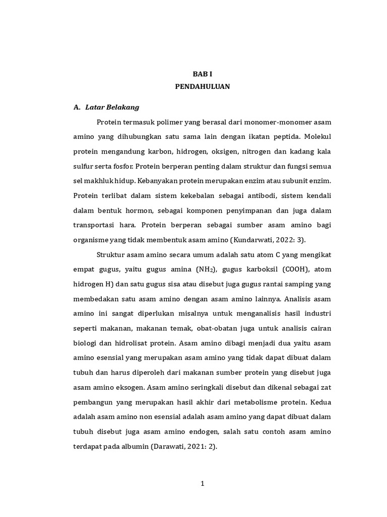 Analisis Protein Albumin Telur Puyuh | PDF | Sains & Matematika