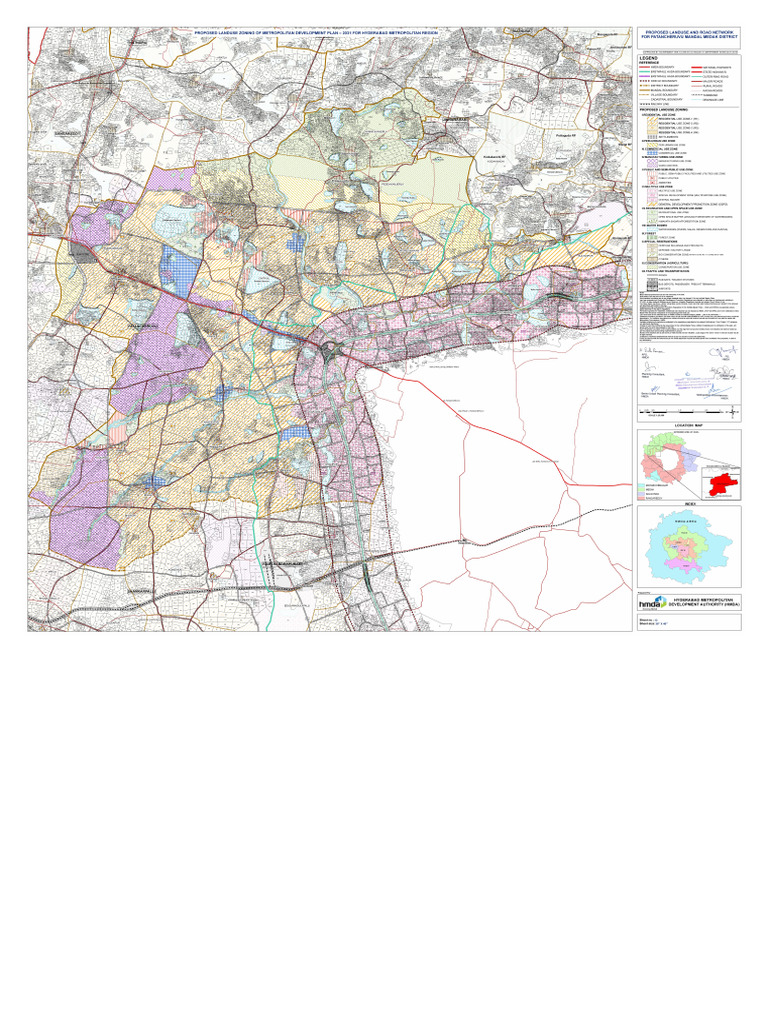 PATANCHERUVU Masterplan | PDF