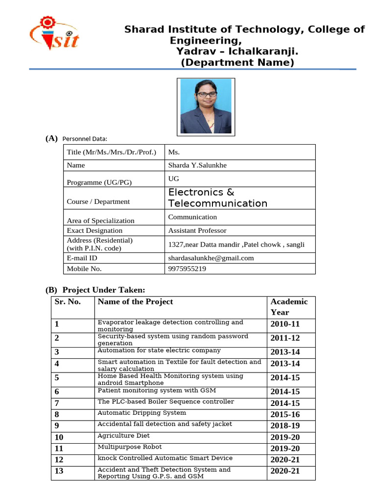 ETC Sharda-Salunkhe | PDF | Automation | Engineering