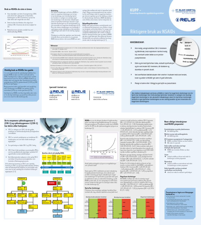 RELIS KUPP NSAIDs 2015 Brosjyre | PDF