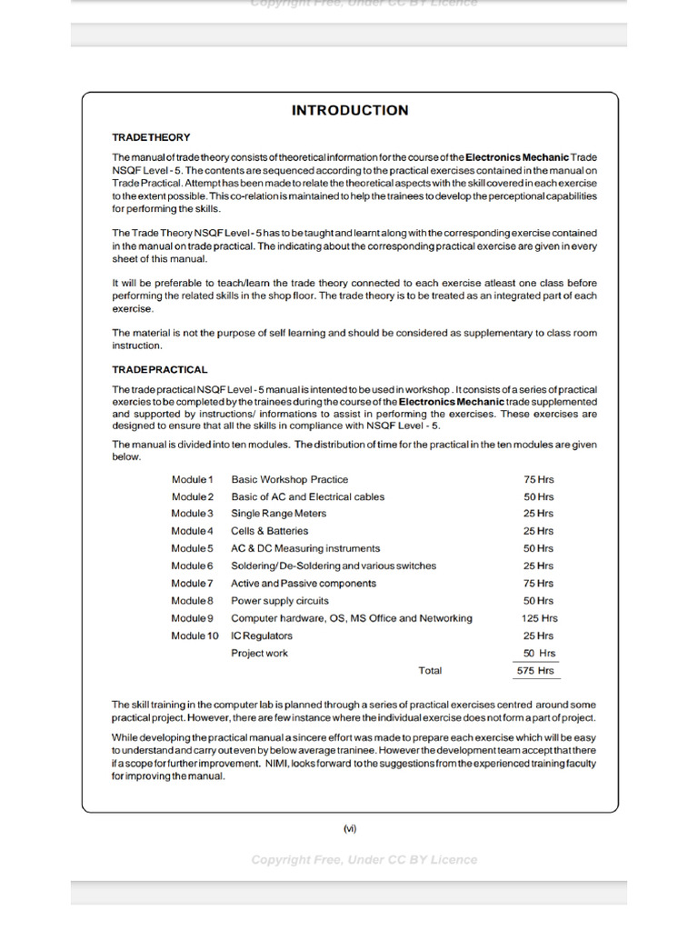 Electronics Mechanics 1st Year | PDF