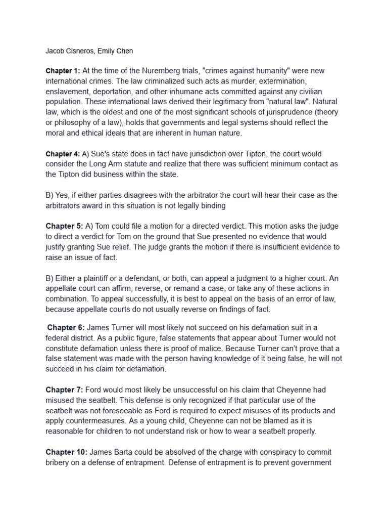 FRL 2013 Study Guide Extra Credit | PDF | Lawsuit | Appeal