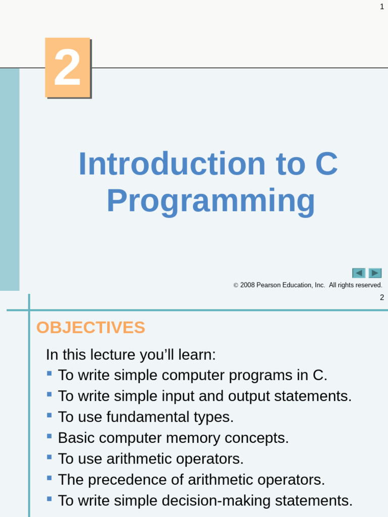 Introduction to C Programming Basics | PDF | Computer Program | Programming